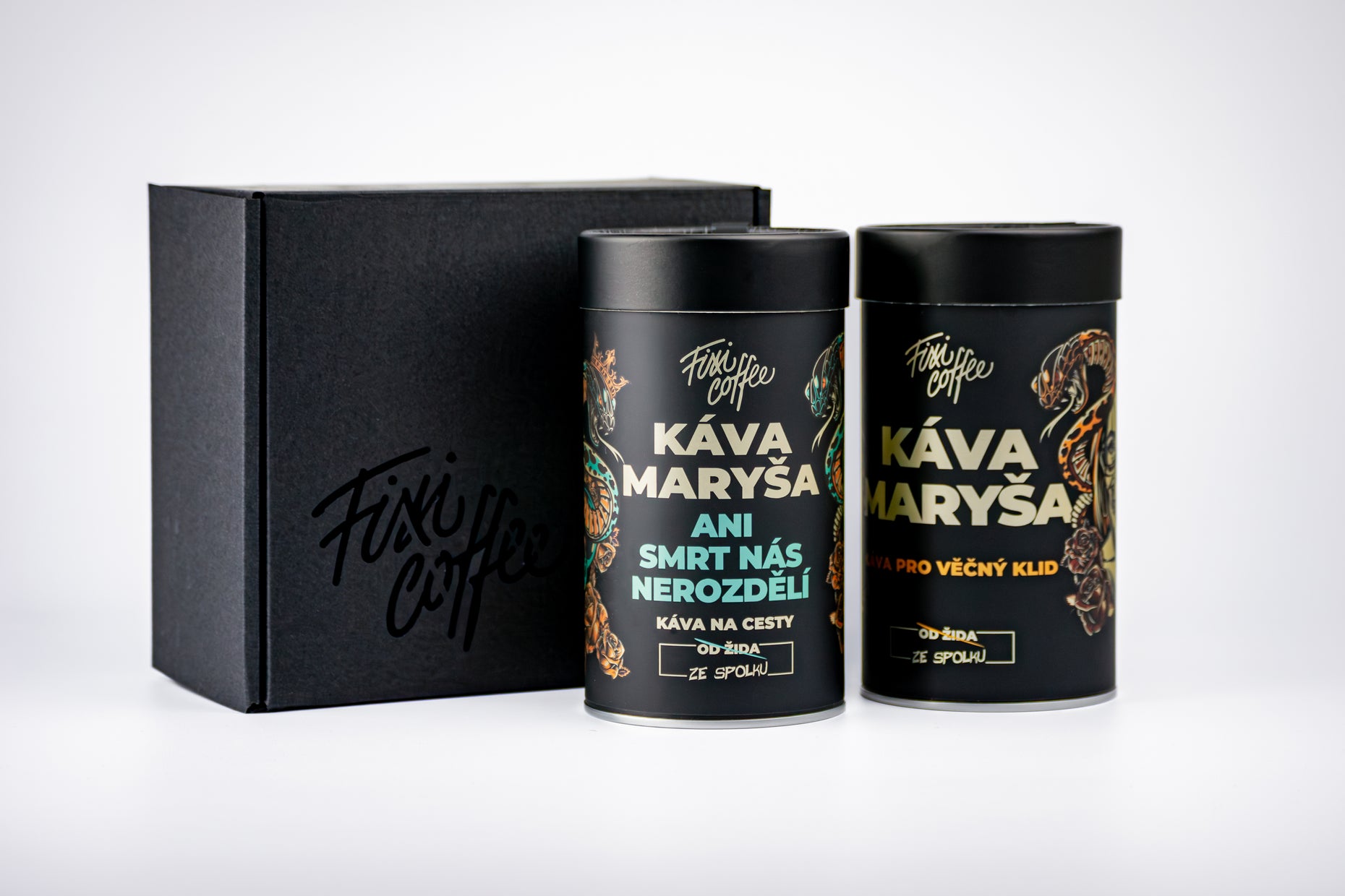 Fixi Coffee - dárková káva, dárkové balení kávy