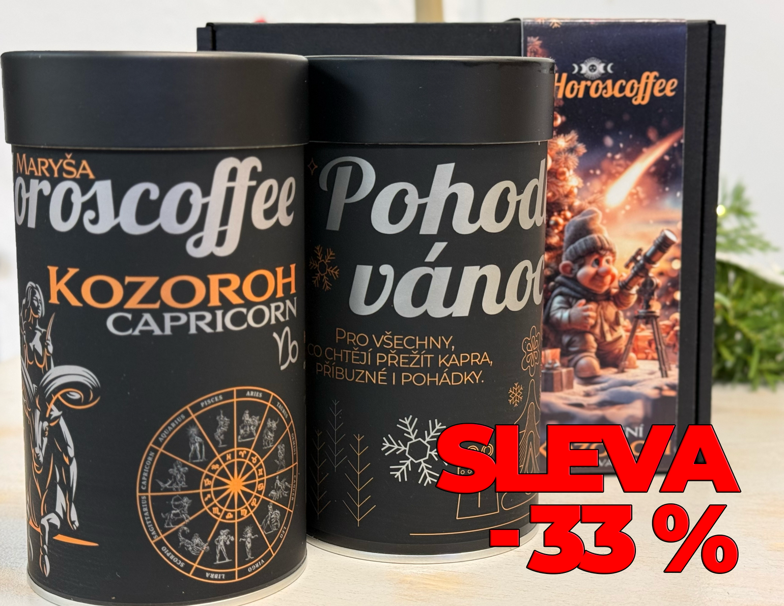 Fixi Coffee - dárková káva, dárkové balení kávy