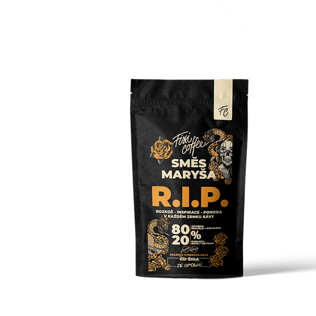 Fixi Coffee Maryša - dárková káva zrnková, mletá i v kapslích